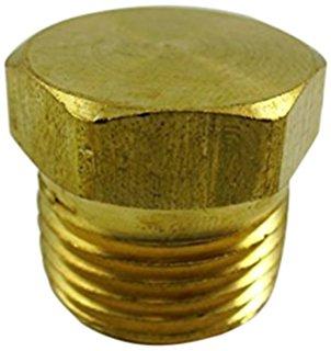 3/8" NPT Brass Hex Plug - CompleteAirRide.com – Complete Air Ride